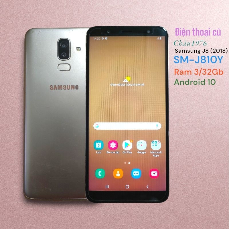 Samsung Galaxy J8 (2018 SM-J810Y) 3/32G Đã Qua Sử Dụng Đủ Chức Năng ...