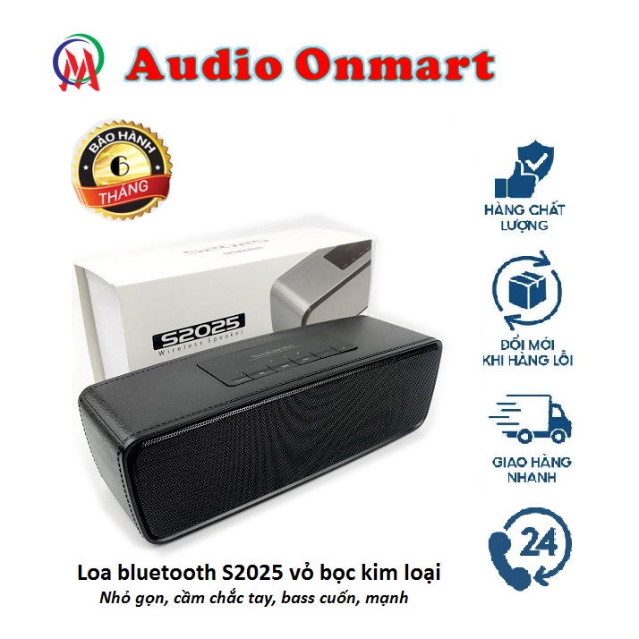 Loa bluetooth S2025 nghe nhạc cực hay | Shopee Việt Nam