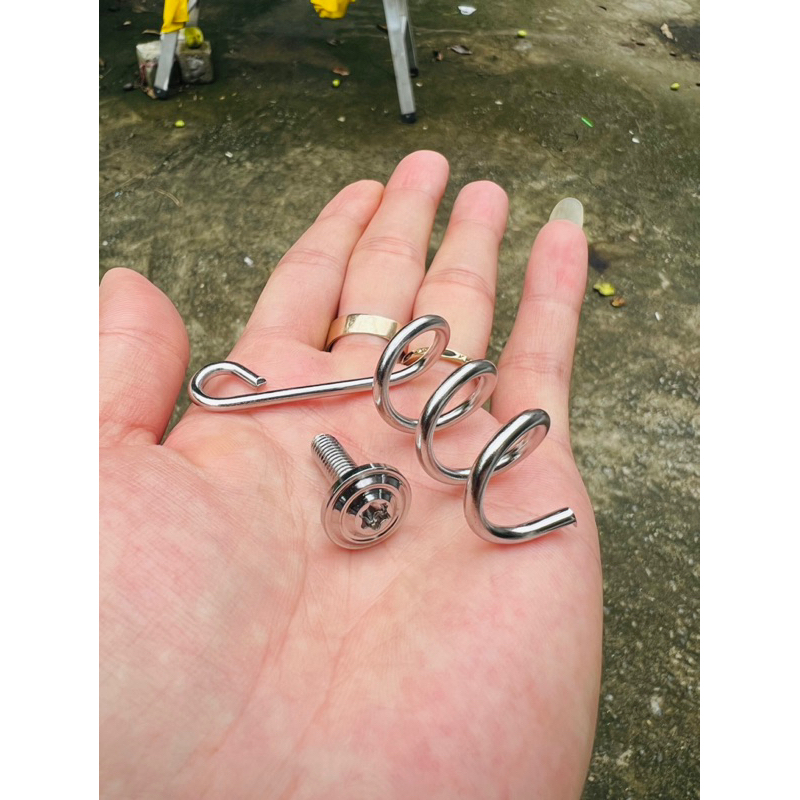 lò xo lắp bass dây dầu inox 304 salaya | Shopee Việt Nam