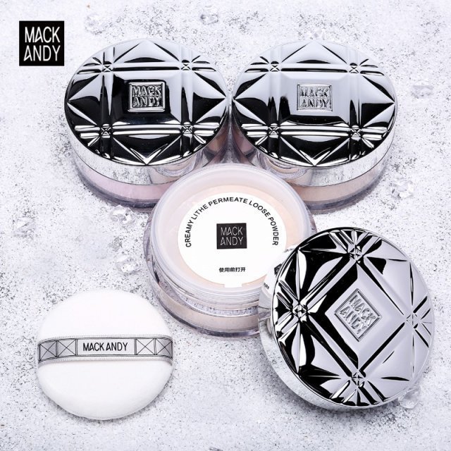 Phấn phủ kiềm dầu Mack andy bột siêu mịn chống nước | Tiệm Đồ Makeup ...