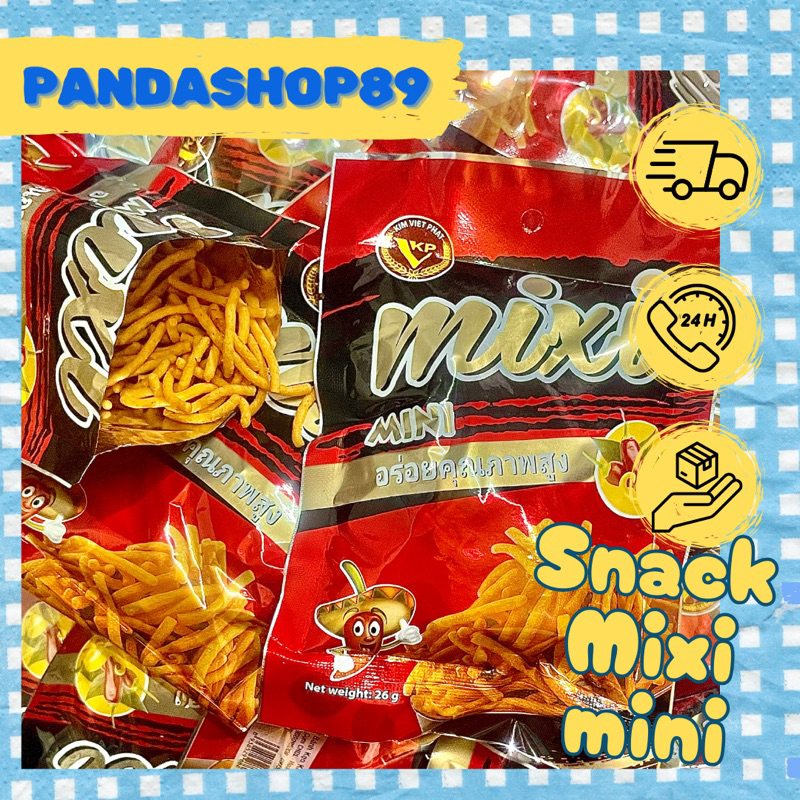 [ Gói Lẻ ] Snack Mixi Mini giòn cay, Kim Việt Phát, đồ ăn vặt tuổi thơ ...