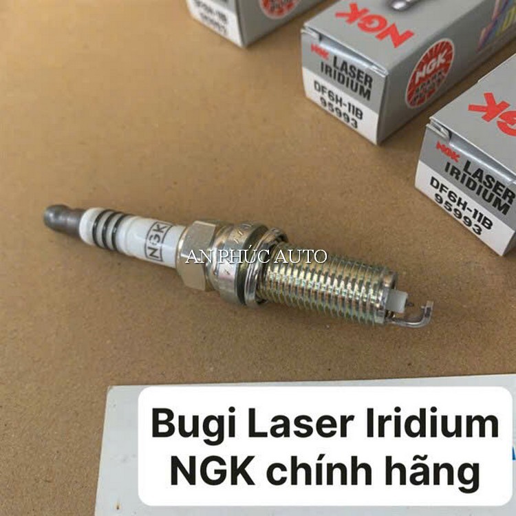 [Bộ 4 cái] Bugi cao cấp Laser Iridium #NGK (DF6H-11B) dùng cho Nissan Sunny 1.5L 2011~2024 ...