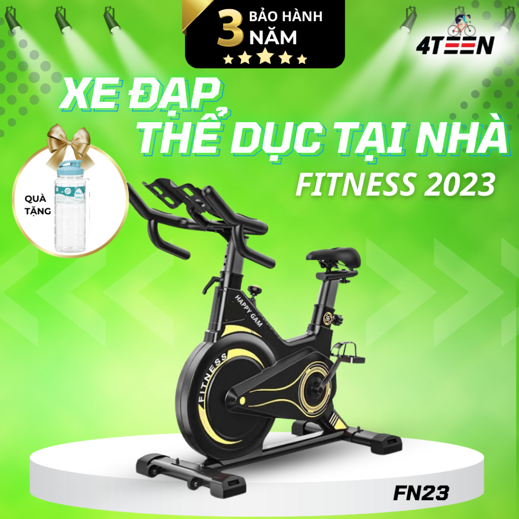 [MÃ SHOP 100K] [FN23] Xe Đạp Tập Thể Dục Fitness 2023. Kháng Từ Cao Cấp ...