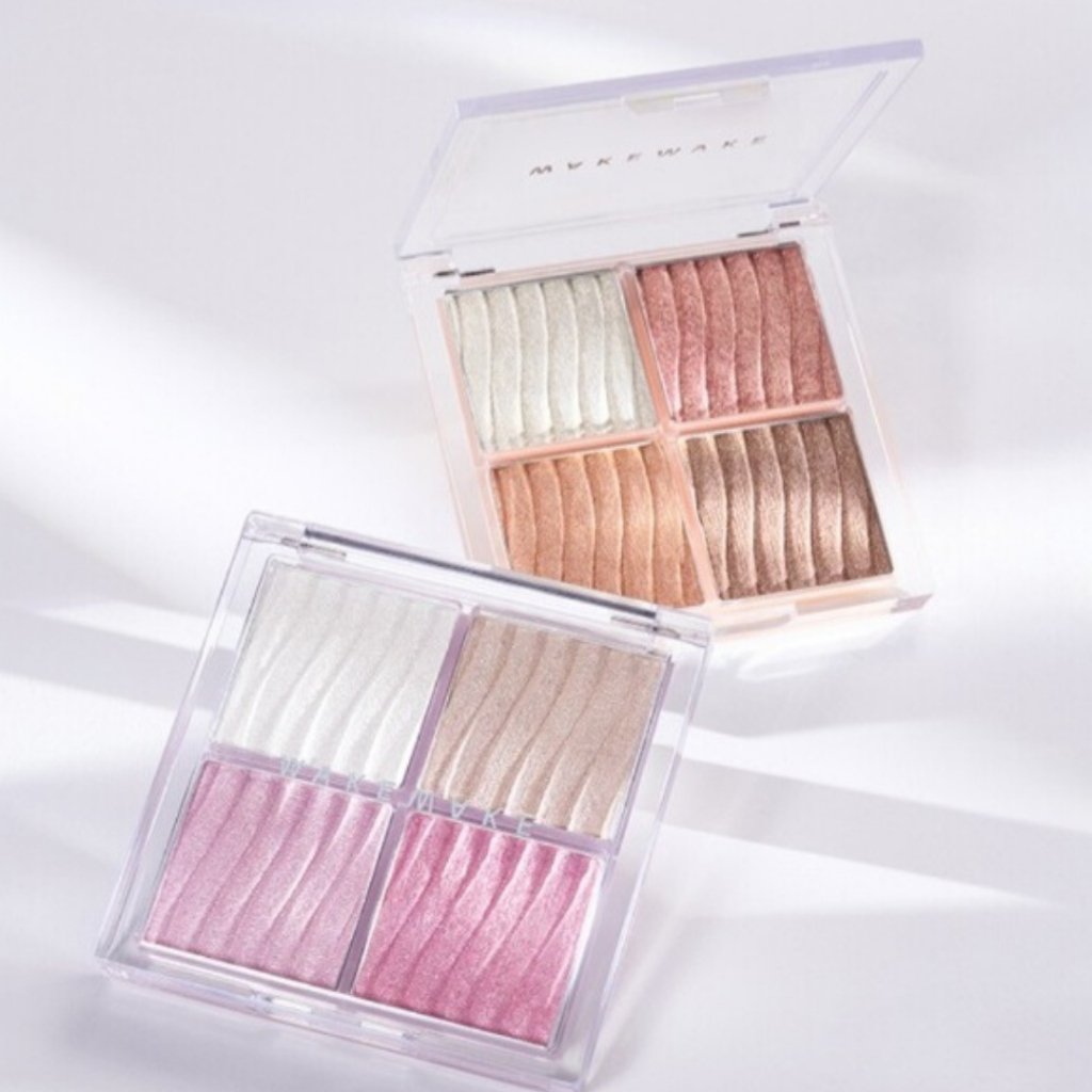 Bảng Highlight Bắt Sáng 4 Ô Wakemake Glow Palette 7.8gr | Shopee Việt Nam
