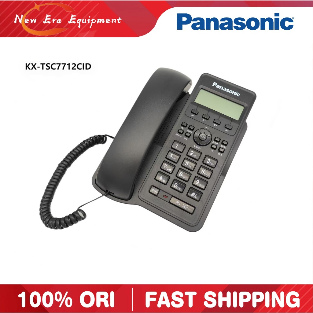 [Sản phẩm mới] Điện thoại bàn Panasonic KX-TSC7712CID cao cấp | Shopee Việt Nam