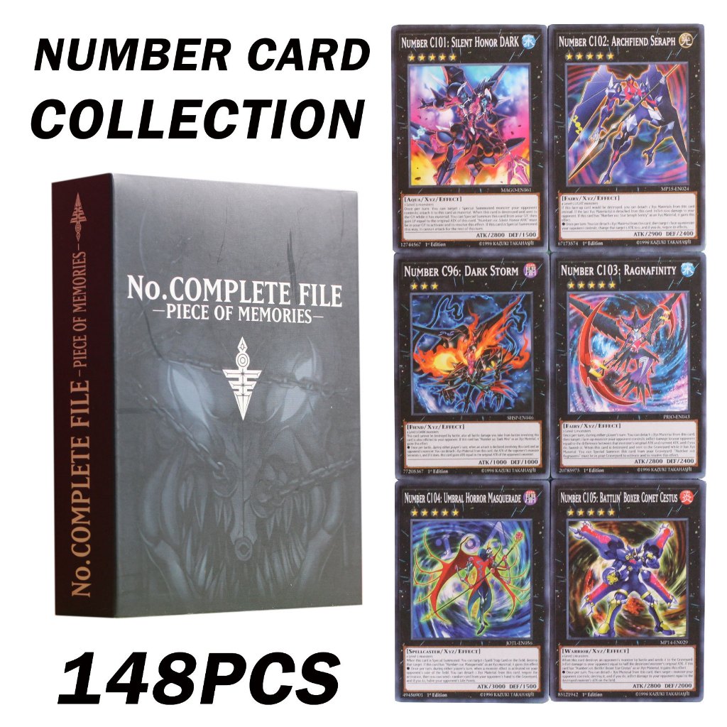 Thẻ bài YuGiOh tiếng Anh hộp bộ card deck random in Yu-Gi-Oh gồm 148 ...