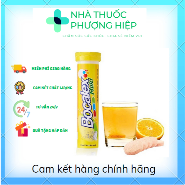 Bocalex - Viên Sủi Bổ Sung Vitamin C,Multivitamin Tăng Cường Đề Kháng ...