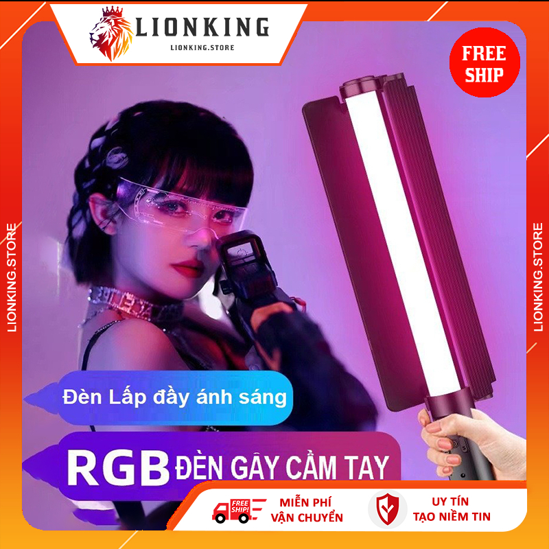 Đèn LED Thanh Cầm Tay Light Stick RGB Symphony Light Cao Cấp ánh sáng ...