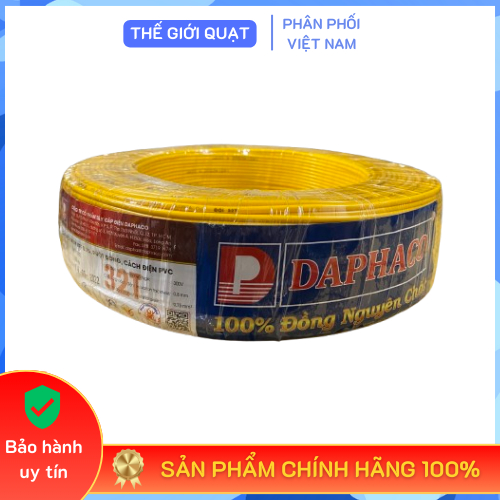 [HỎA TỐC] Dây điện đôi mềm Daphaco 2x32 (0.75mm) lõi 2 ruột đồng cao ...