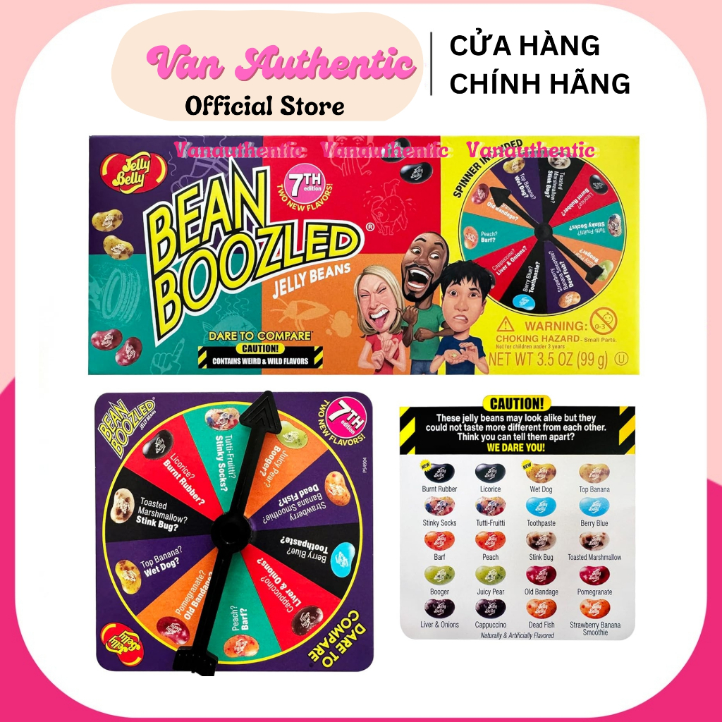 Kẹo thối Bean Boozled Hộp May Rủi 100G hàng chính hãng Mỹ | Shopee Việt Nam