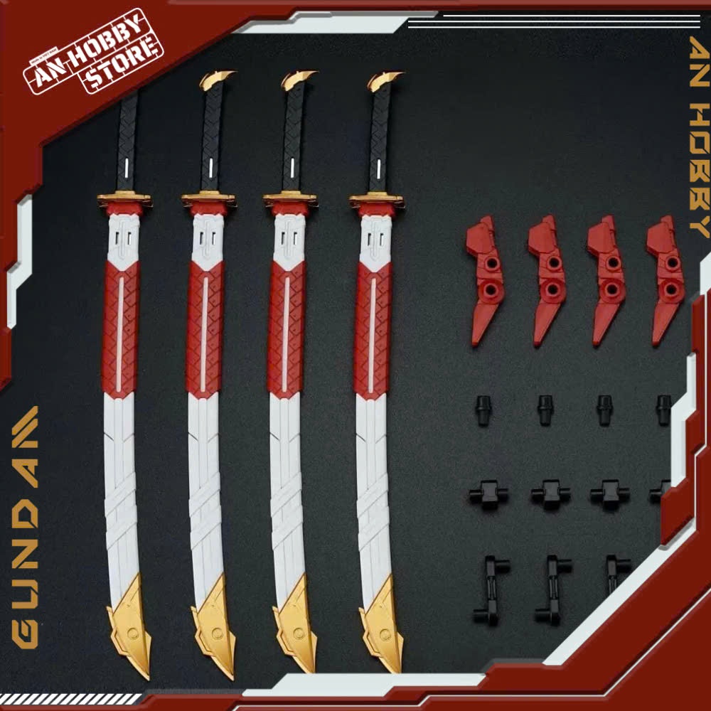 [HÀNG CÓ SẴN] Mô hình lắp ráp phụ kiện Katana x4 cho Astray Hirm (Red - Blue -Noir ) | Shopee ...