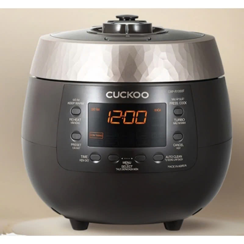 Nồi Cơm Điện Tử Áp Suất 1.8L Cuckoo CRP-R1000F nhập khẩu Hàn Quốc ...