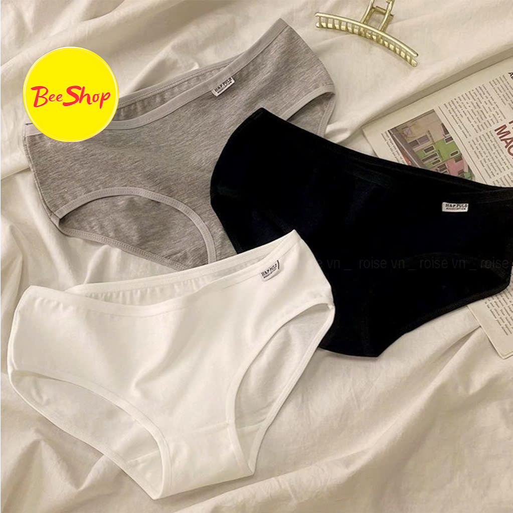 Quần lót nữ cotton thấm hút co giãn Pulo a001 | Shopee Việt Nam