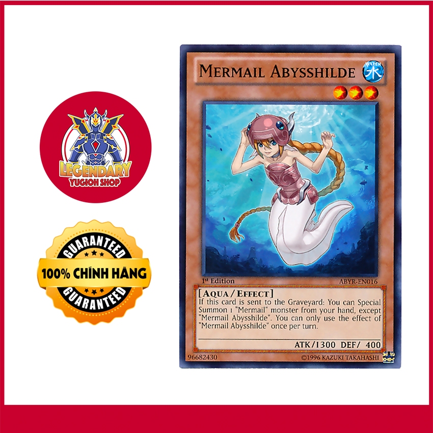 [Thẻ Bài Yugioh Chính Hãng] Mermail Abysshilde | Shopee Việt Nam