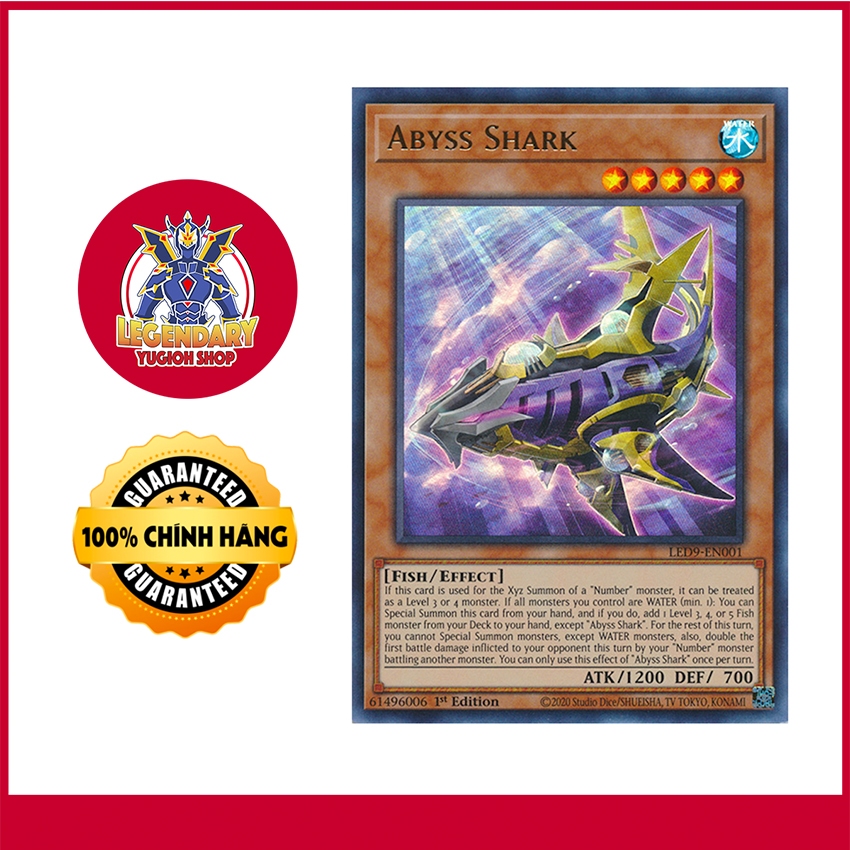 [Thẻ Bài Yugioh Chính Hãng] Abyss Shark | Shopee Việt Nam