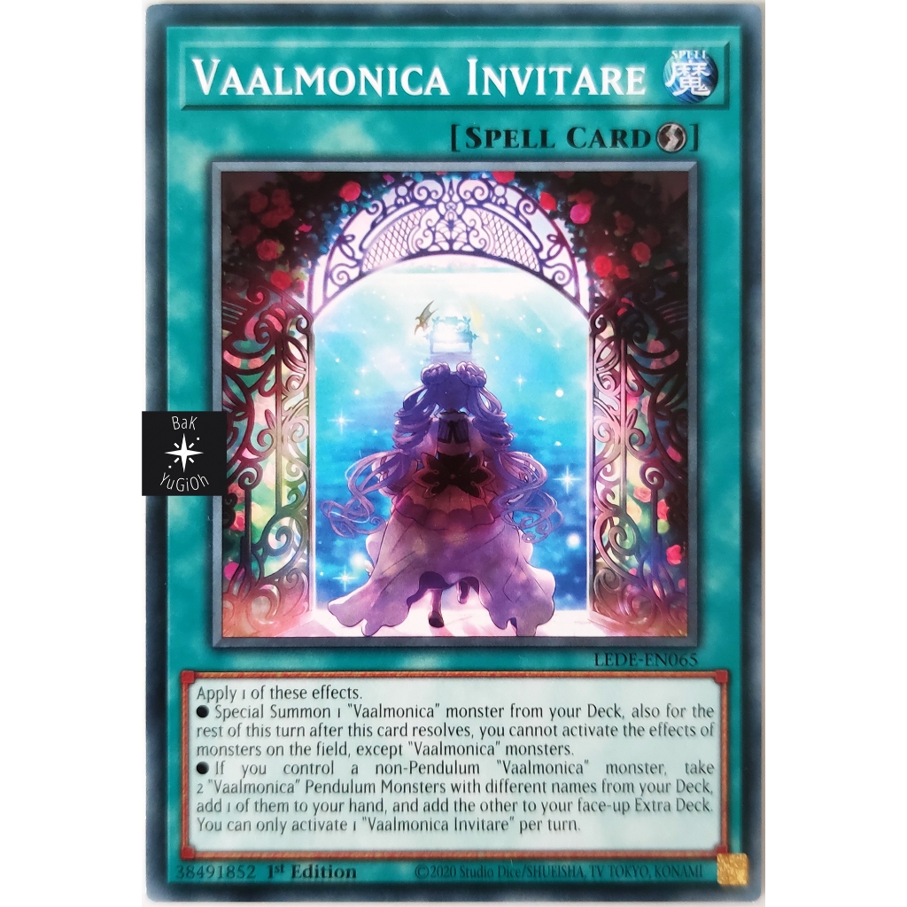 [BaK Yu-Gi-Oh!] [Thẻ Bài Chính Hãng] Vaalmonica Invitare |EN| Common ...