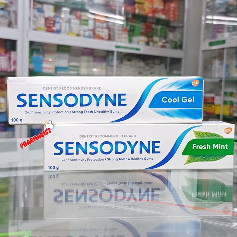 Kem Đánh Răng SENSODYNE Cool Gel / Fresh Mint tuýp 100g | Shopee Việt Nam