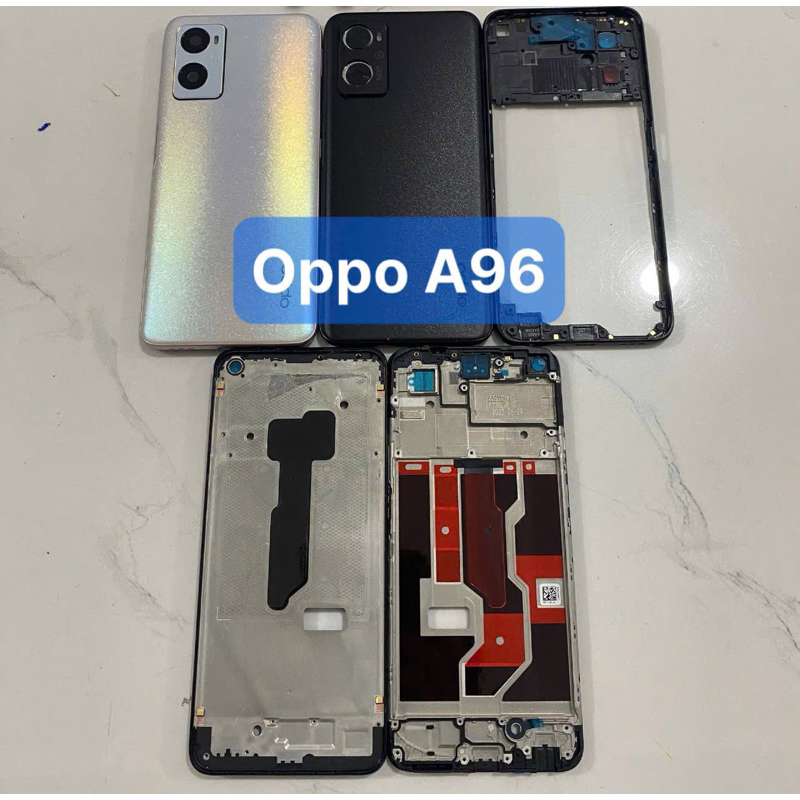 Vỏ Bộ Oppo A96-4G Zin New ( Đầy Đủ Khung Sườn, Phím bấm, Kính camera ...