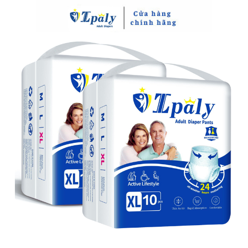 Combo 100 miếng Bỉm quần người già Epoly/Ipaly chất lượng giá tốt đủ ...