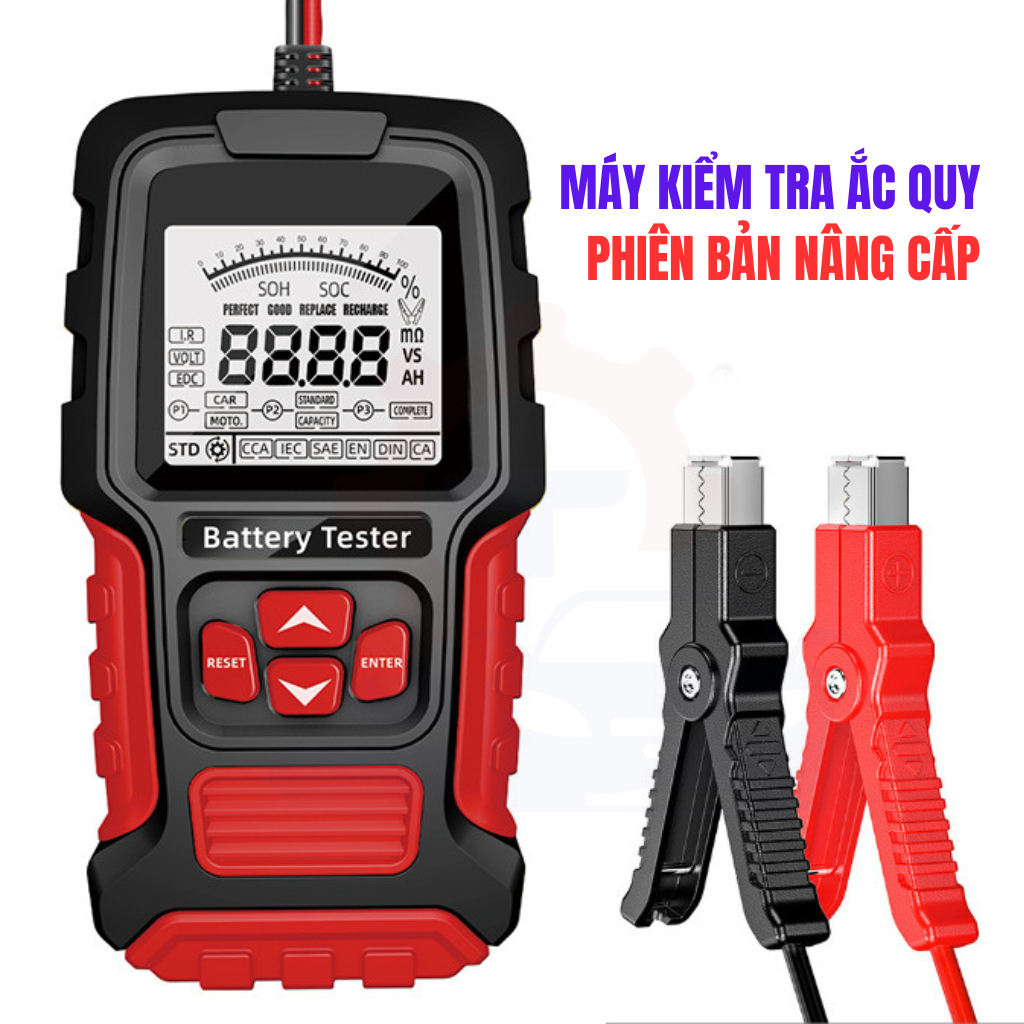 Máy kiểm tra ắc quy ô tô, xe máy TK-200 12V24V 3 AH-200Ah, máy kiểm tra ...