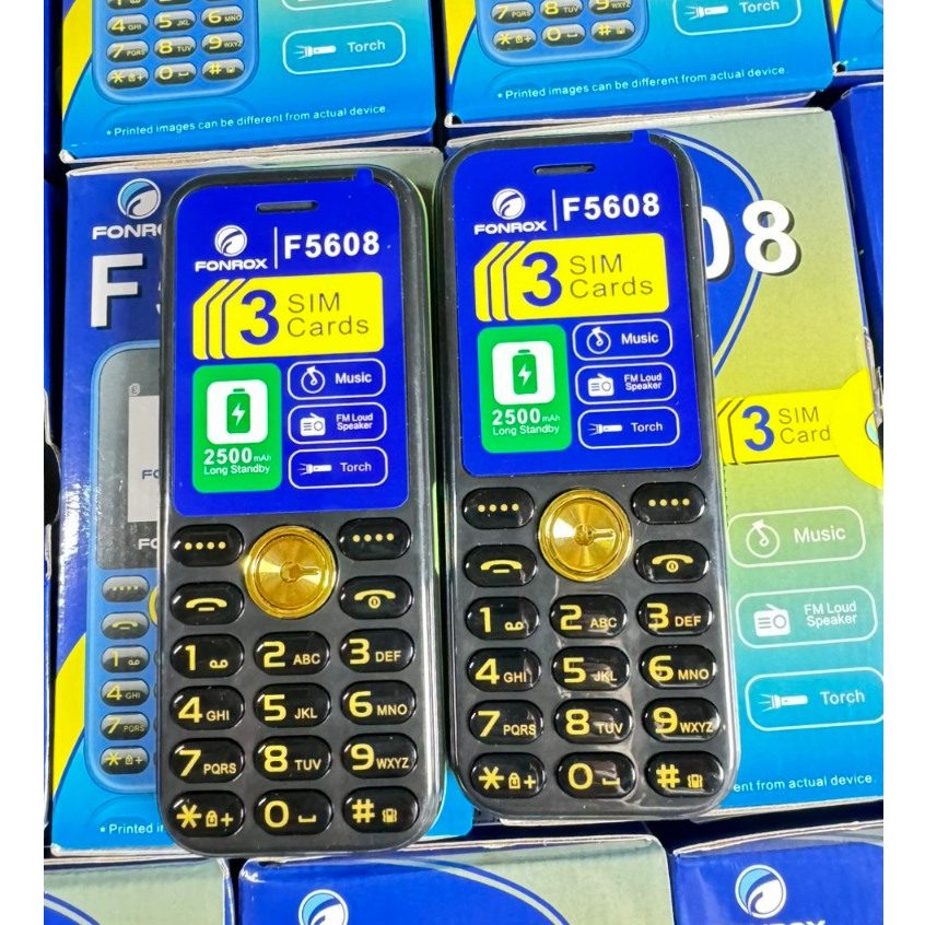Điện thoại Fonrox F5608 sóng 4G Thương hiệu Mỹ giá rẻ, 3 sim đài Fm ...