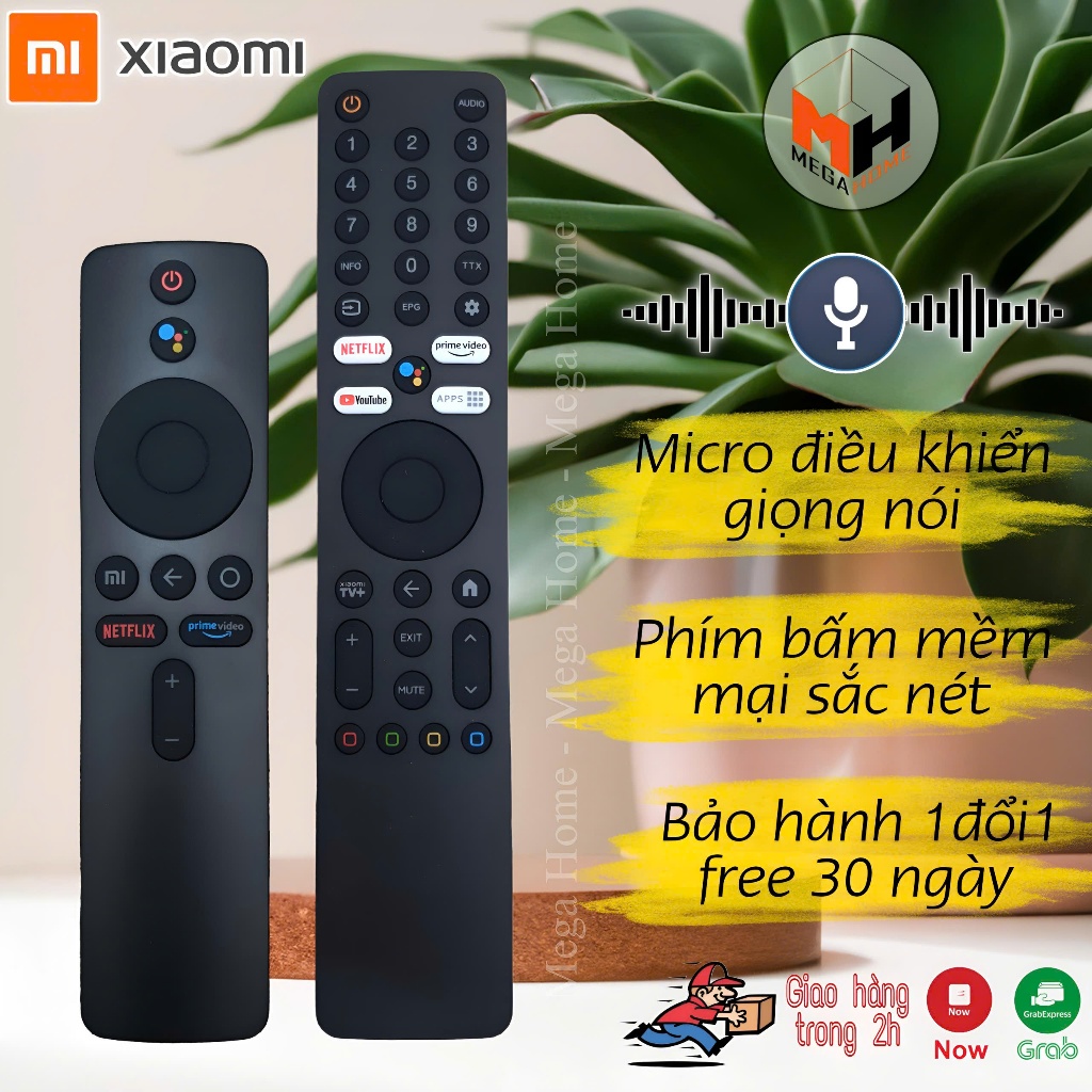 Điều khiển tivi Xiaomi giọng nói, Remote Mi stick / Mi box S / TV box ...