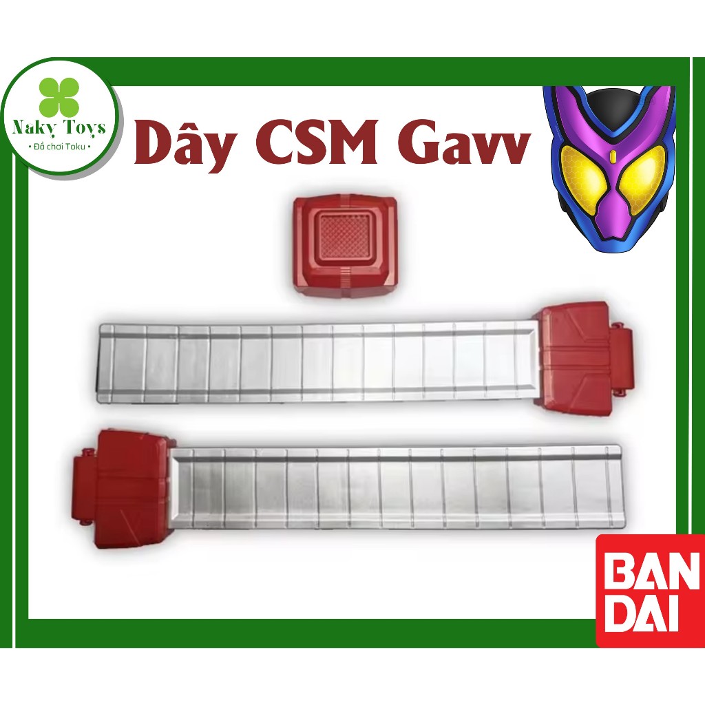 [Có sẵn][NEW] Dây CSM Gavv Bootleg | Kamen Rider Gavv | Shopee Việt Nam