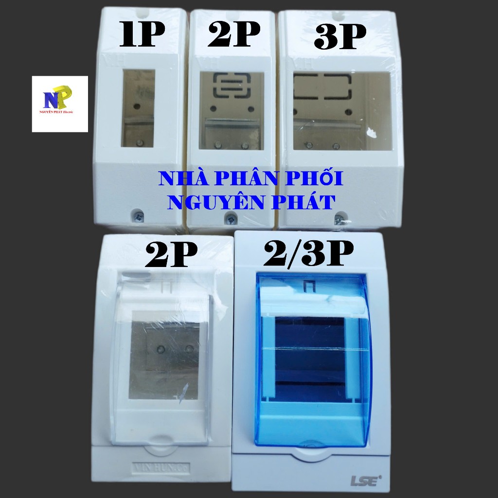 Hộp Nhựa Chứa CB Tép 2 Pha - Dạng Nổi | Shopee Việt Nam