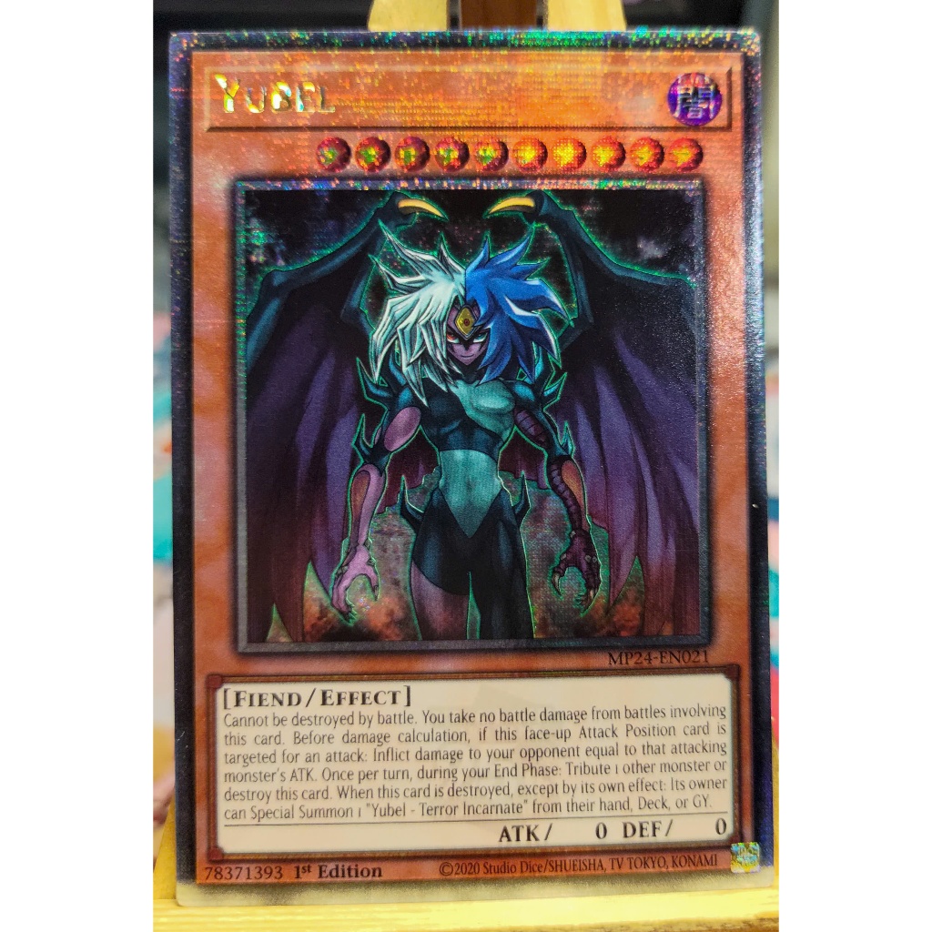 [KW2 Yugioh] [EN-UK] [Nice Art] Thẻ bài Yubel - MP24-EN021 - Quarter Century Rare 1st Edition ...