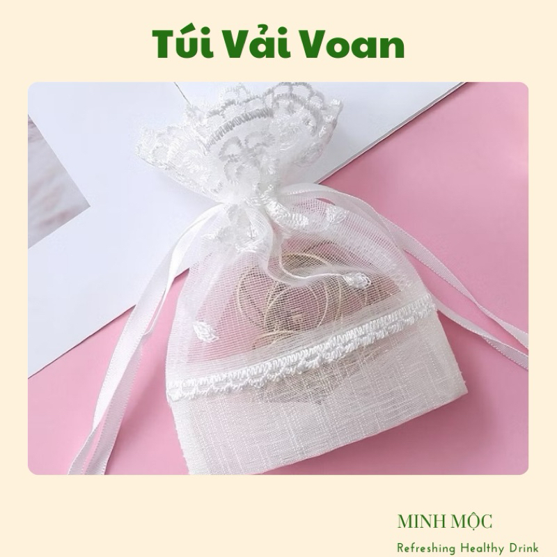 Túi vải ren dây rút cao cấp, túi dây rút vải ren cao cấp | Shopee Việt Nam