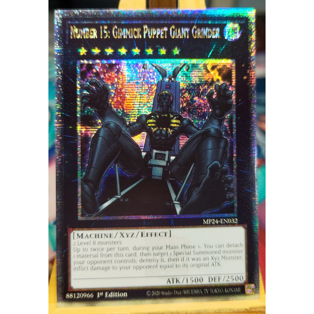 [KW2 Yugioh] [EN-UK] Thẻ bài Number 15: Gimmick Puppet Giant Grinder - MP24-EN032 - Quarter ...