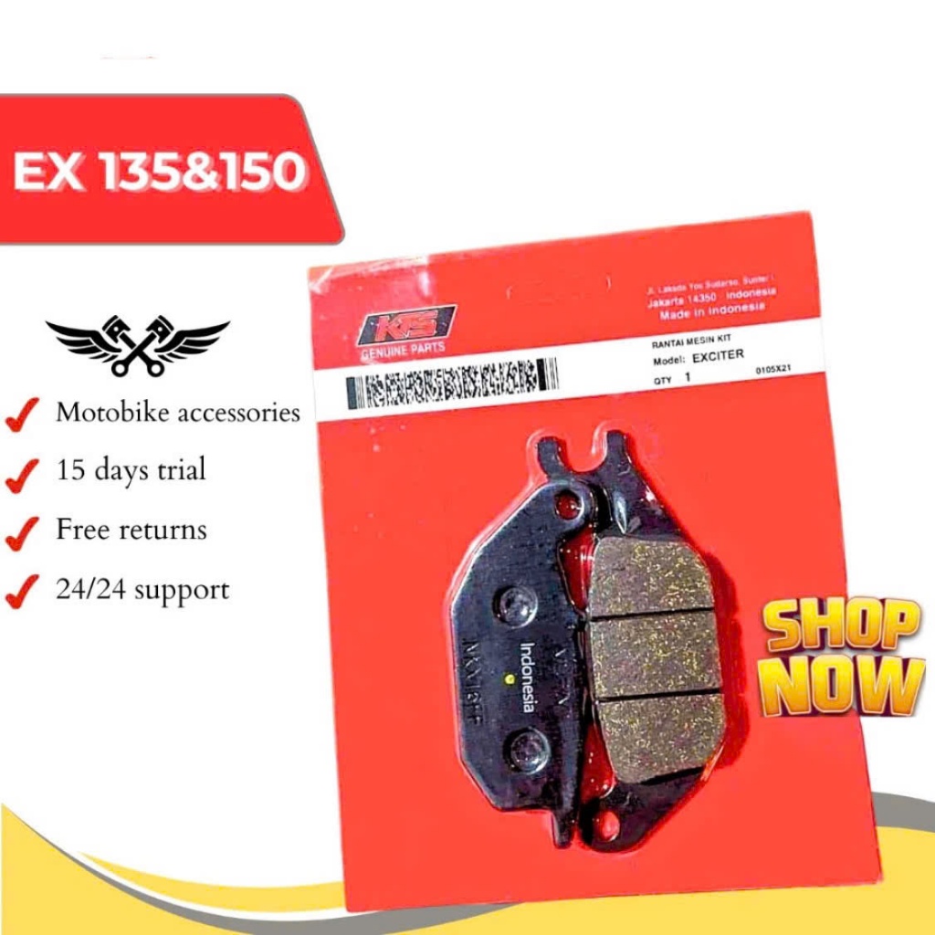 Má phanh đĩa sau Exciter 135 150 | Shopee Việt Nam