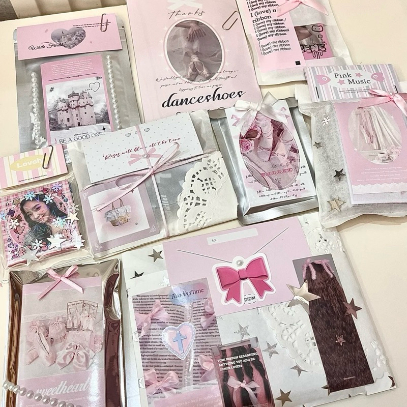 [TỔNG HỢP] ĐỒ GÓI CARD / ĐỒ GÓI HÀNG CUTE / SET ĐẦU BẤM + BÌA GÓI CARD ...