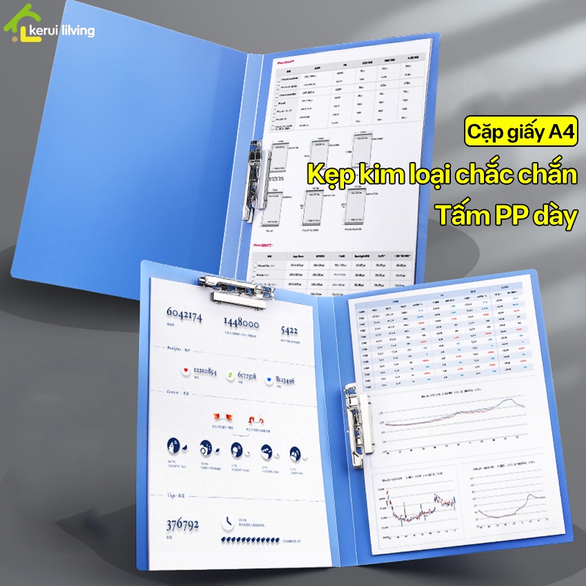 Sắp xếp tài liệu khoa học AISHA, Kẹp hồ sơ nhựa PP,Bìa còng cho tài ...