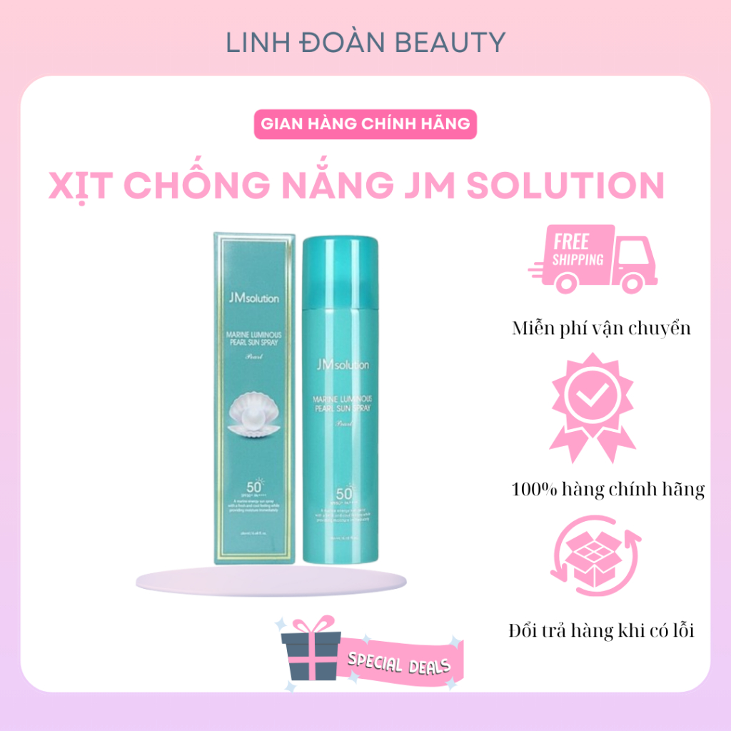 Xịt Chống Nắng JM Solution Luminous Sun Spray 180ml | Shopee Việt Nam