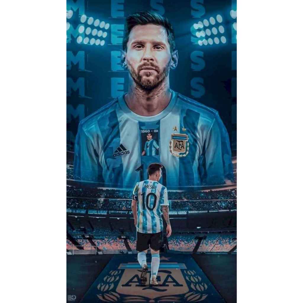 Tranh Lionel Messi Decal Dán Tường | Shopee Việt Nam