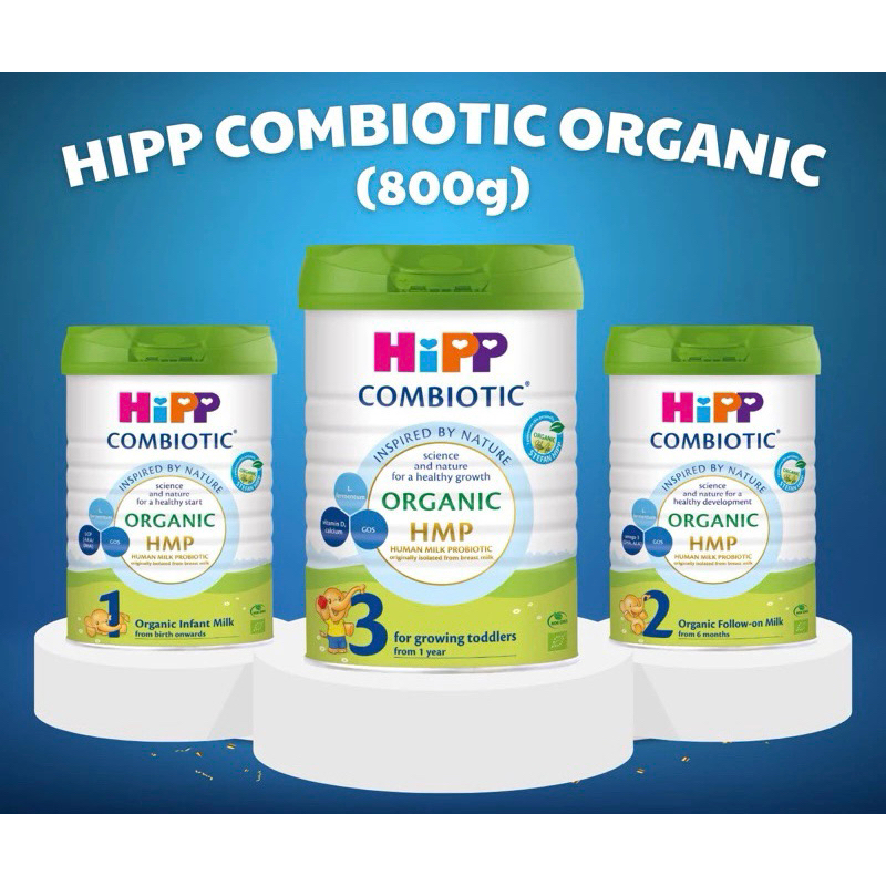 Sữa bột HiPP Combiotic Organic số 1,2,3 (350g,800g) | Shopee Việt Nam