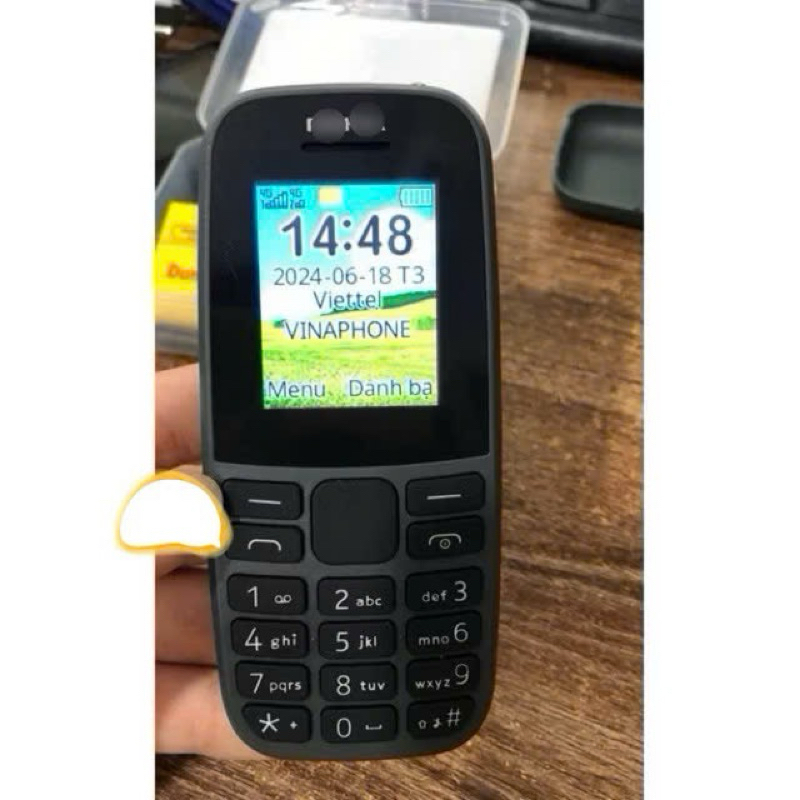 Điện thoại 105 4G 2020, phiên bản nâng cấp của 105 2019, màn hình nét căng, có đọc số, Loa To ...