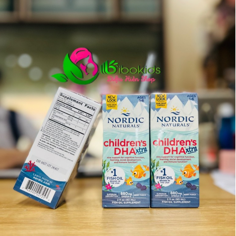 (2027)Siro bổ sung DHA cho bé thông minh, sáng tạo Nordic Naturals ...