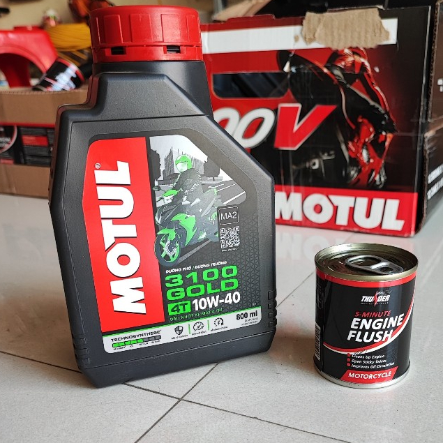Nhớt xe máy số cao cấp Motul Gold 3100 10W40 800ml - sản phẩm mới cấp ...