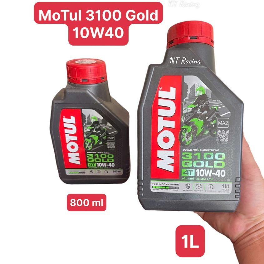 Dầu nhớt motul 3100 gold 800ml 10w40 | Shopee Việt Nam