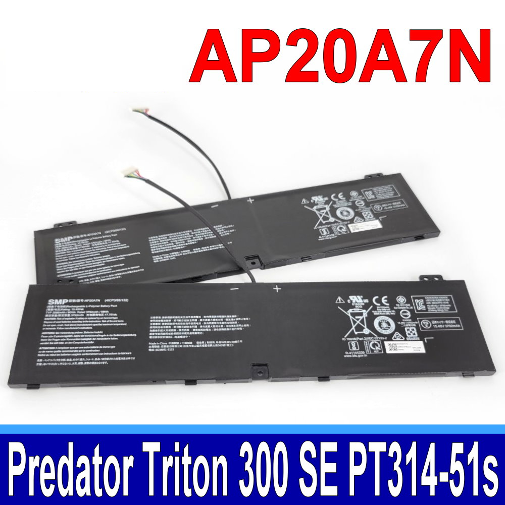 ⚡Pin laptop ACER Predator Triton 300 SE PT314-51s AP20A7N -ZIN | Shopee ...