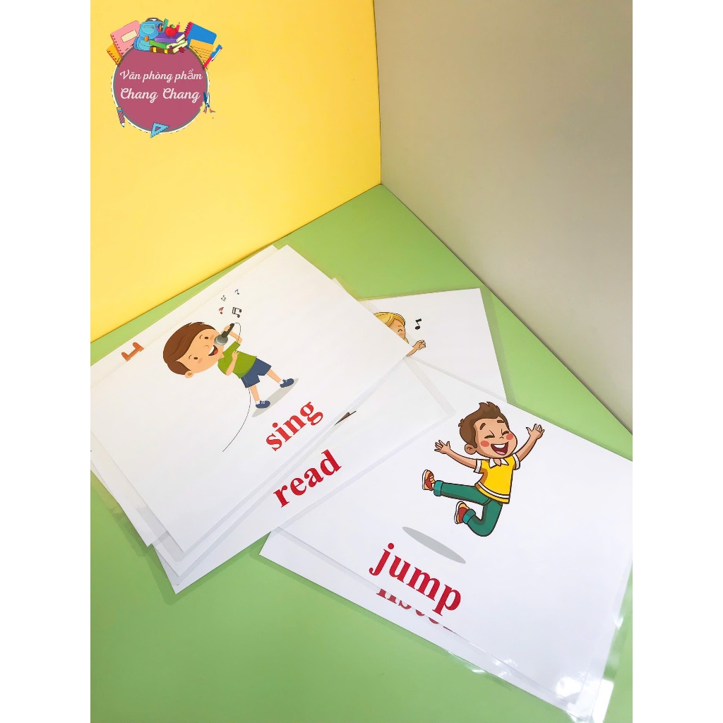in flashcard khổ A4 ép plastic theo yêu cầu - 10k/tấm | Shopee Việt Nam
