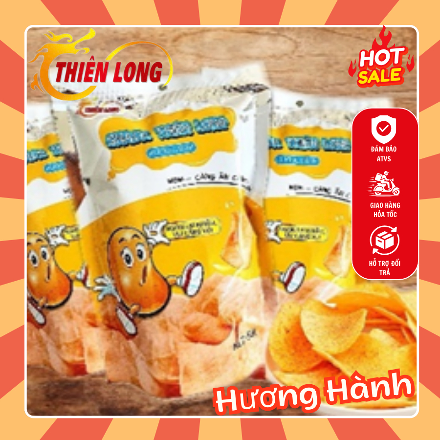 Snack Thiên Long Càng Ăn Càng Ngon, Snack Hương Bò, Snack Hương Hành ...