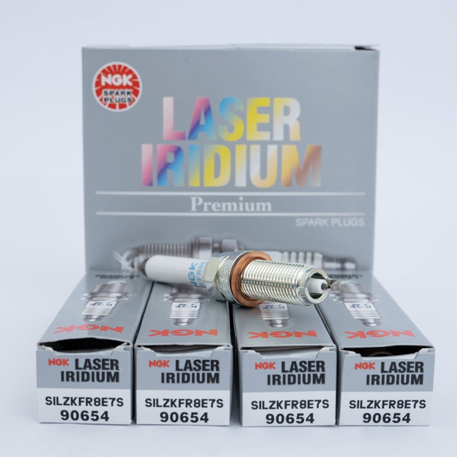 [Giá nguyên hộp 4 con] Bugi NGK Laser Iridium SILZKFR8E7S dành cho xe ...