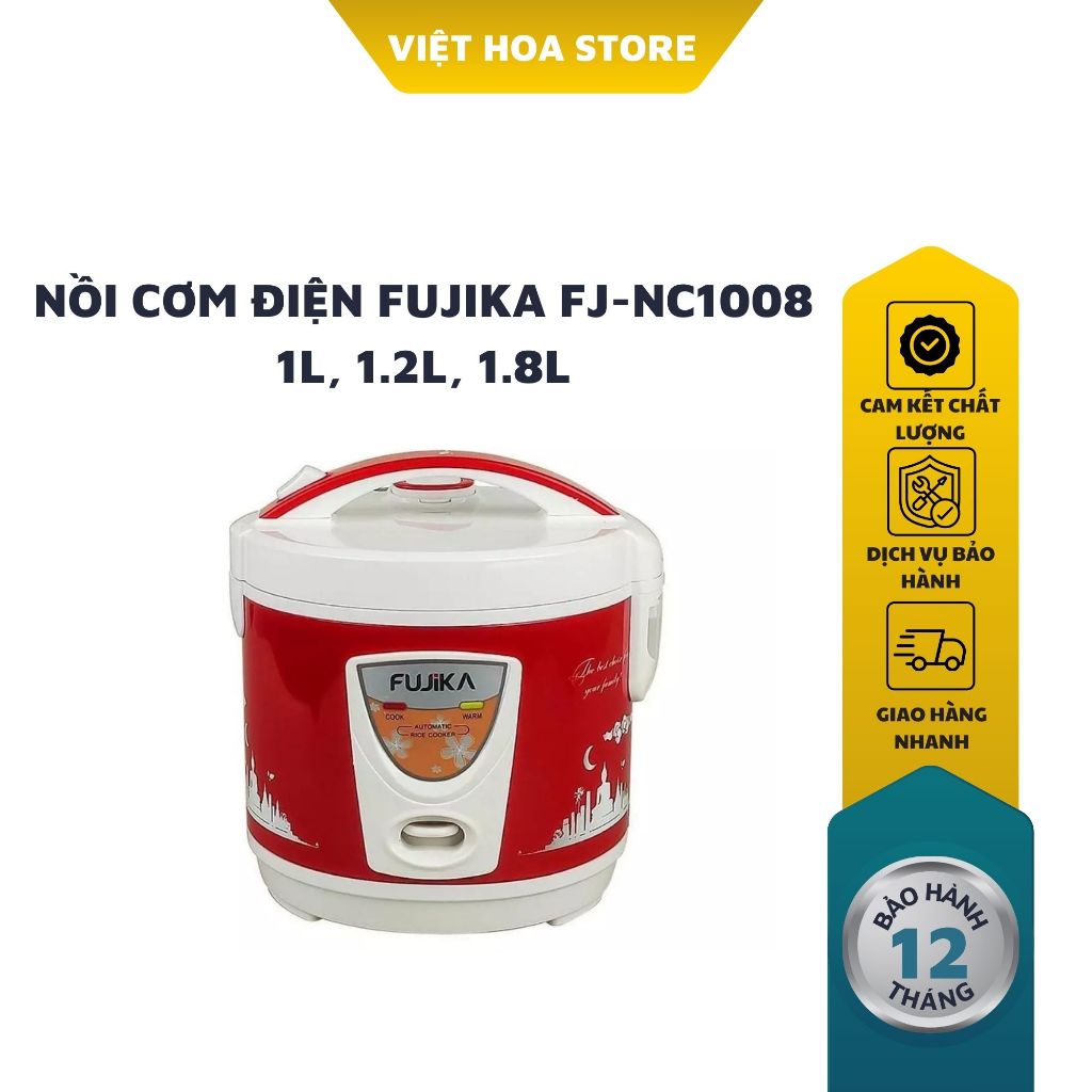 Nồi cơm điện FUJIKA FJ-NC1008 hàng chuẩn cao cấp, Nồi cơm điện FUJIKA ...