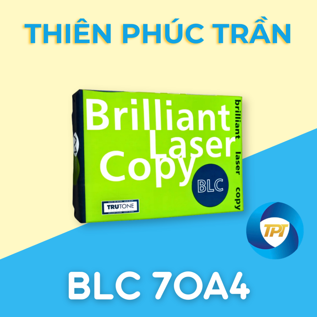 Giấy in photocopy BLC Brilliant Laser Copy 70gsm A4 | Shopee Việt Nam