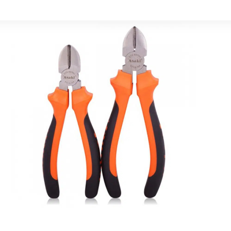 Kìm Cắt, Kềm Cắt Kiểu Đức AK-8108, AK-8110 Asaki JAPAN STD thép cao cấp, dùng để cắt, giữ, kẹp ...