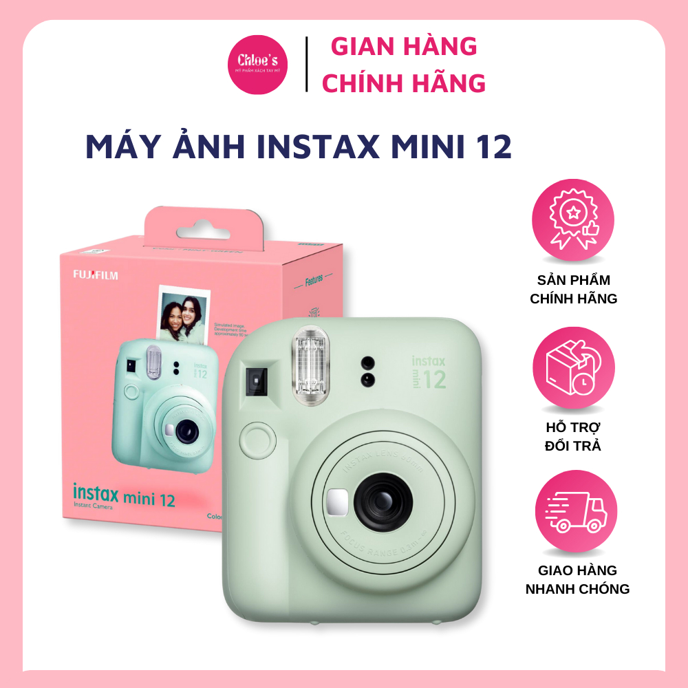 Instax Mini 7 plus 7+ Máy ảnh lấy ngay Fujifilm nhập Mỹ - Kèm 10 Film ...