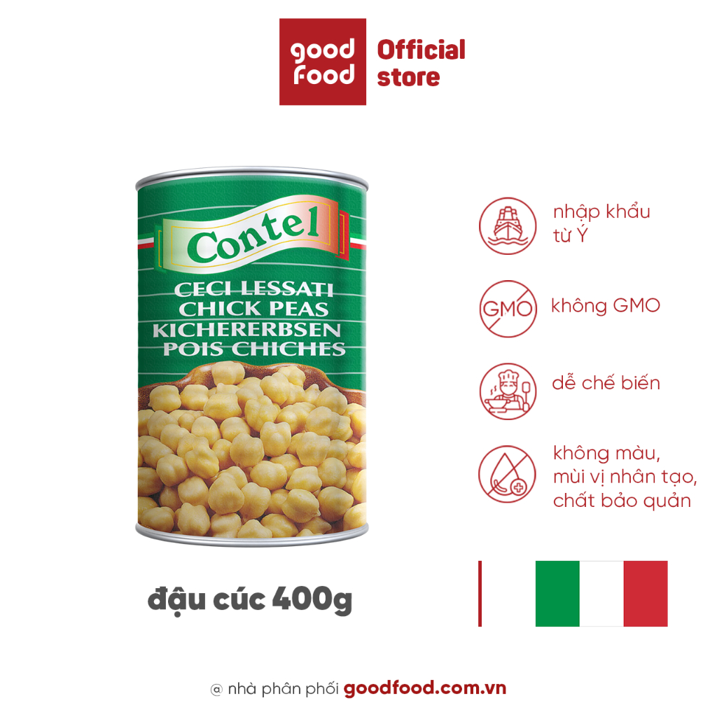 Đậu Cúc Nhập Khẩu Từ Ý Contel - 400g | Shopee Việt Nam